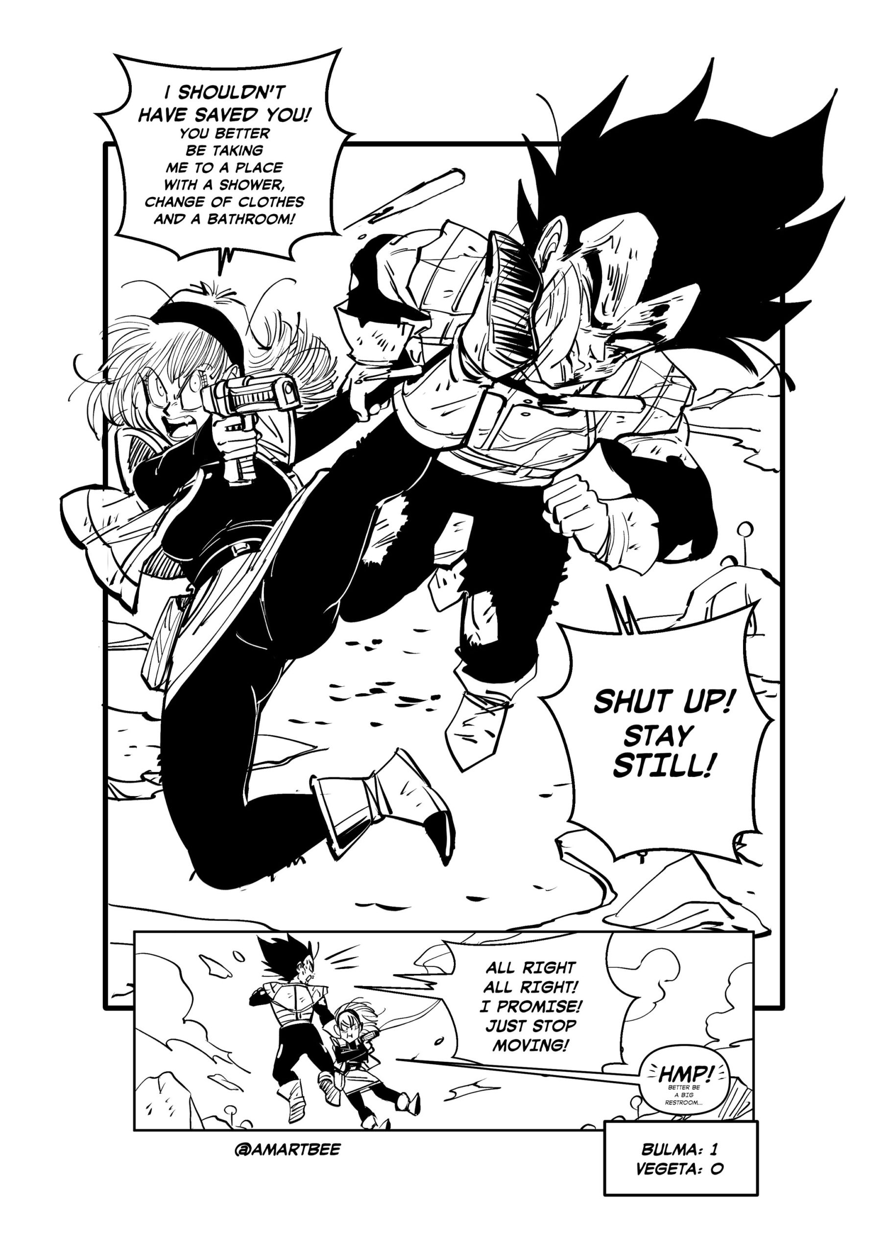 Namek- Chapter 2- Shoot First, Talk Later – amartbee