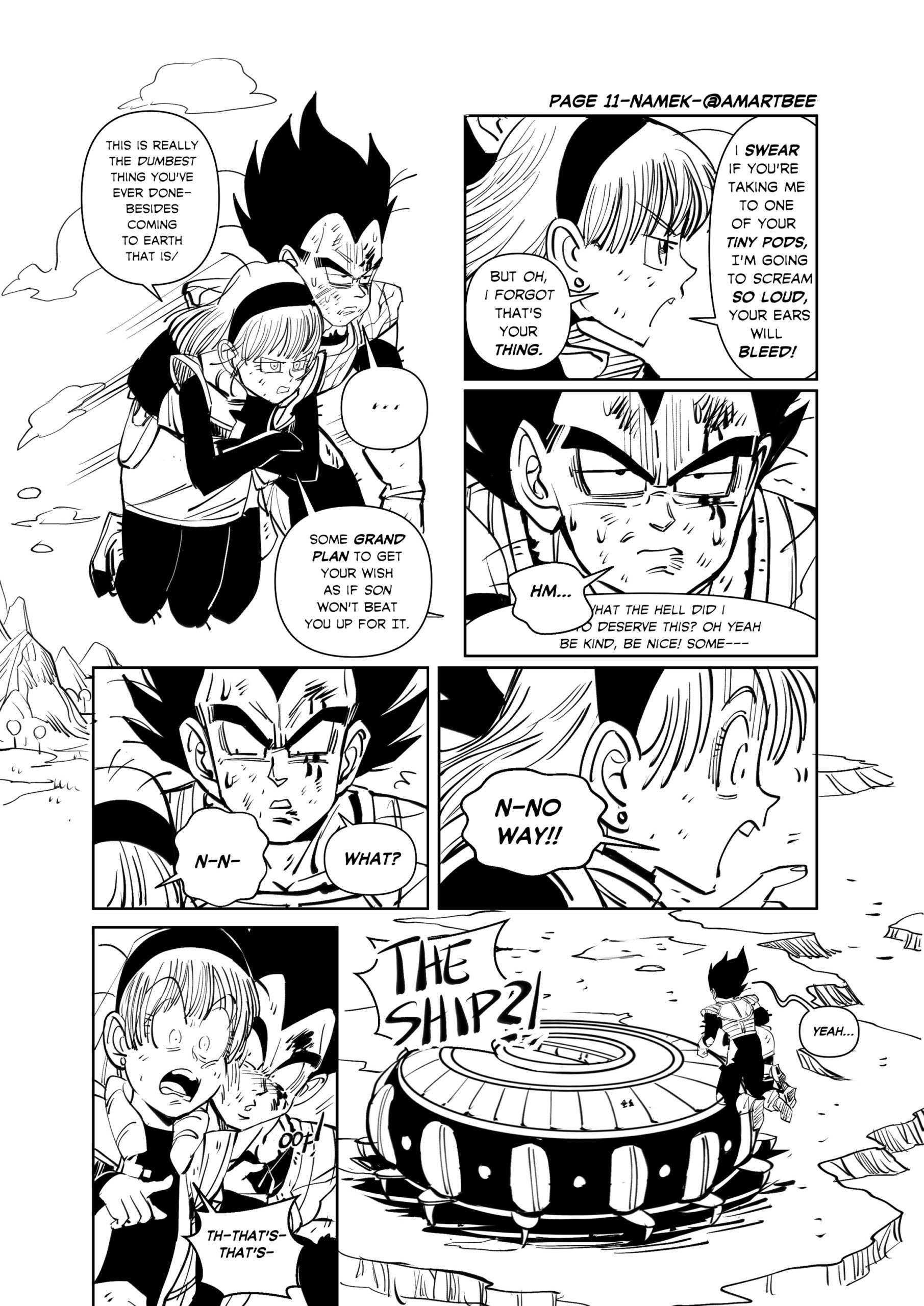 Namek- Chapter 2- Shoot First, Talk Later – amartbee