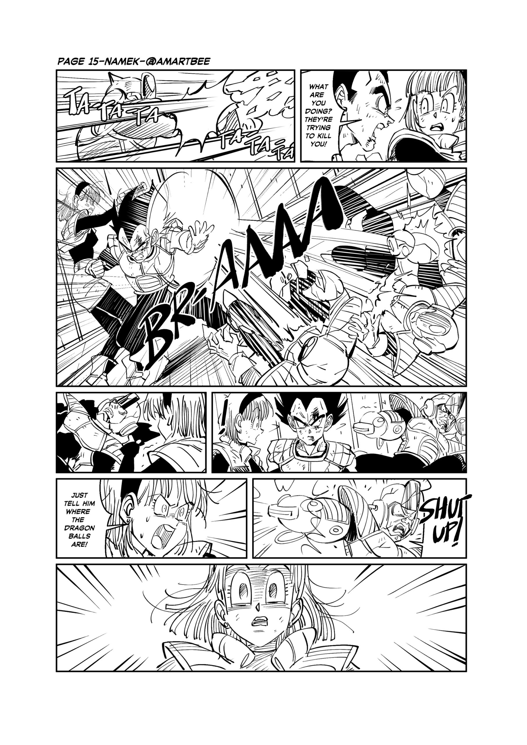 Namek- Chapter 2- Shoot First, Talk Later – amartbee