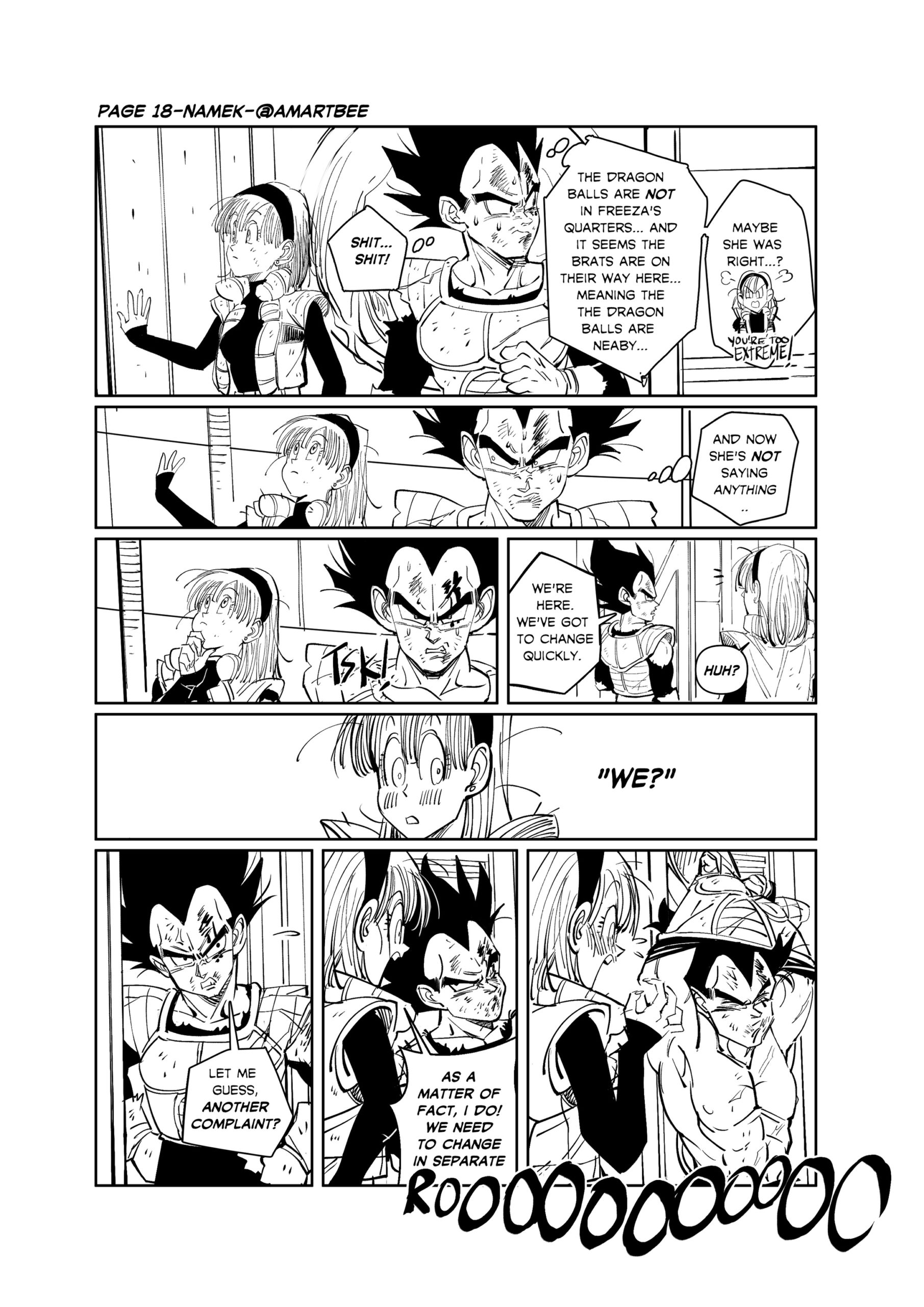 Namek- Chapter 2- Shoot First, Talk Later – amartbee