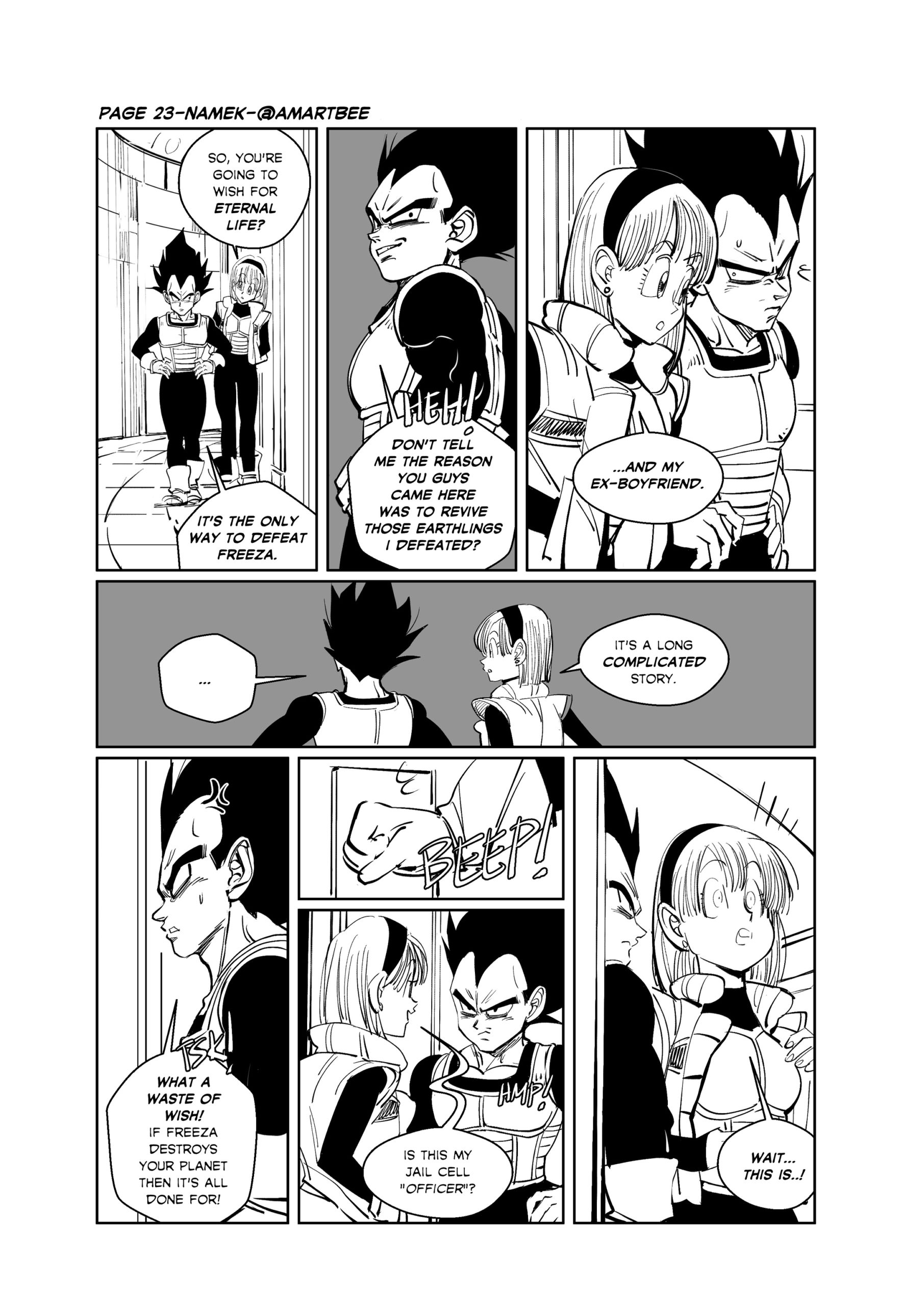 Namek- Chapter 2- Shoot First, Talk Later – amartbee