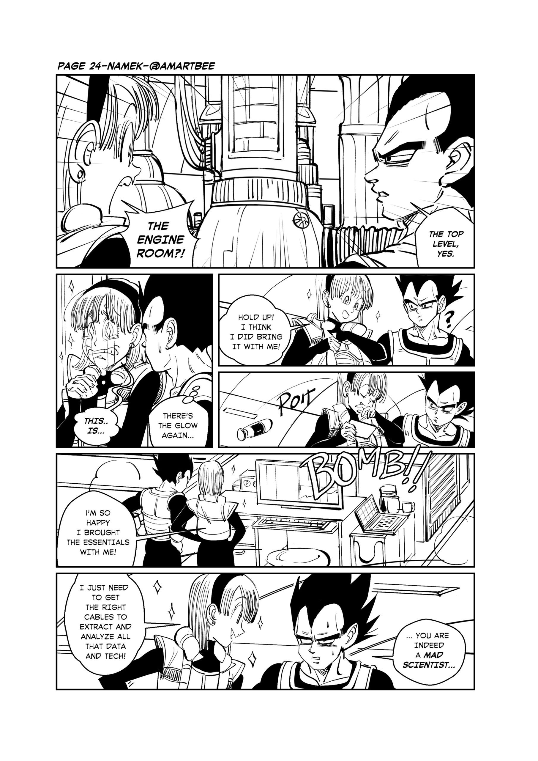 Namek- Chapter 2- Shoot First, Talk Later – amartbee
