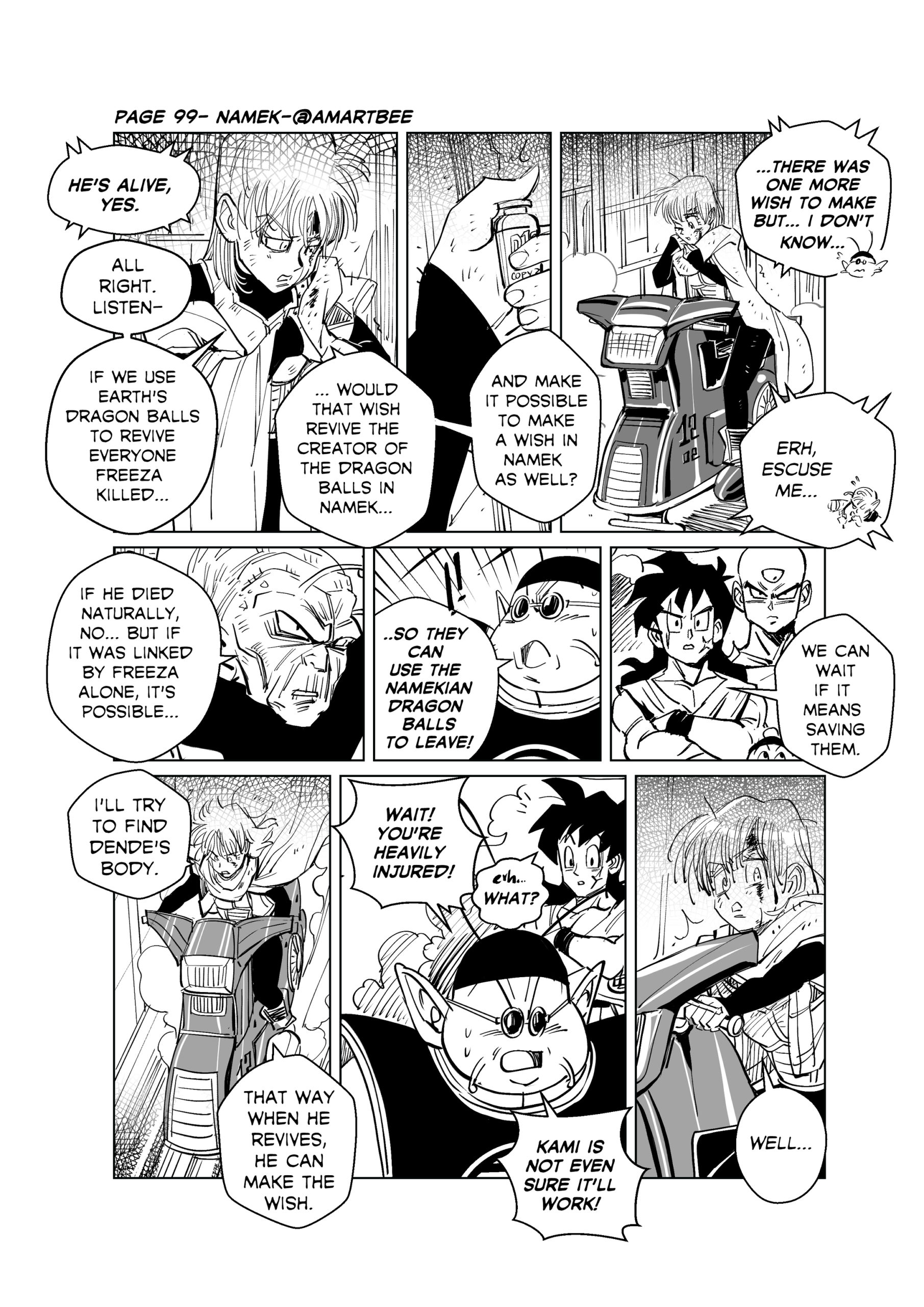 Namek-Chapter 8- No One Will Mourn You – amartbee